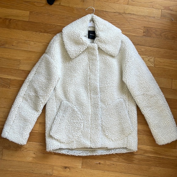 Theory | Jackets & Coats | Theory Teddy Coat | Poshmark